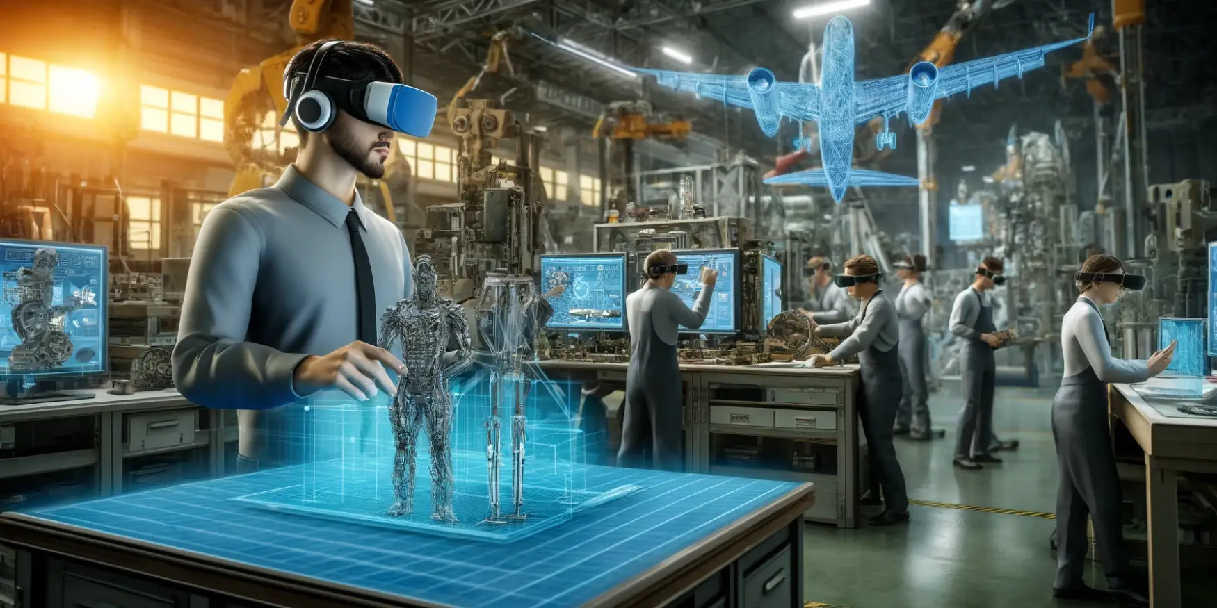 How VR technology is used Composite Manufacturing
